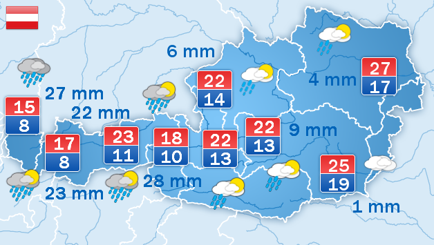 Snow forecast & weather Austria