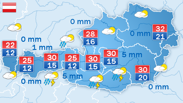 Snow forecast & weather Austria